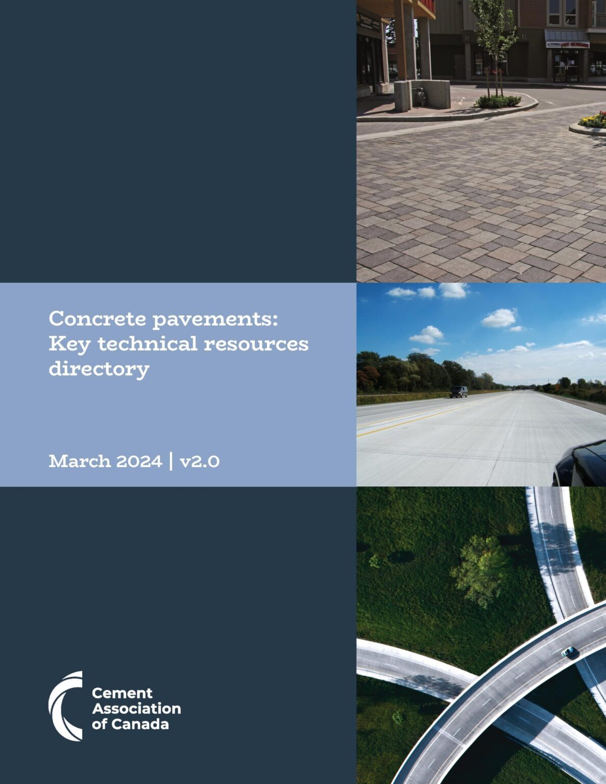 Concrete Pavements Guide Now Available - Cement Association of Canada